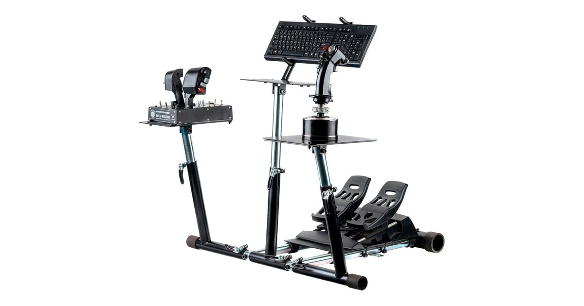 Wheel Stand Pro Deluxe V2 Super Warthog houder Zwart, voor Thrustmaster ...