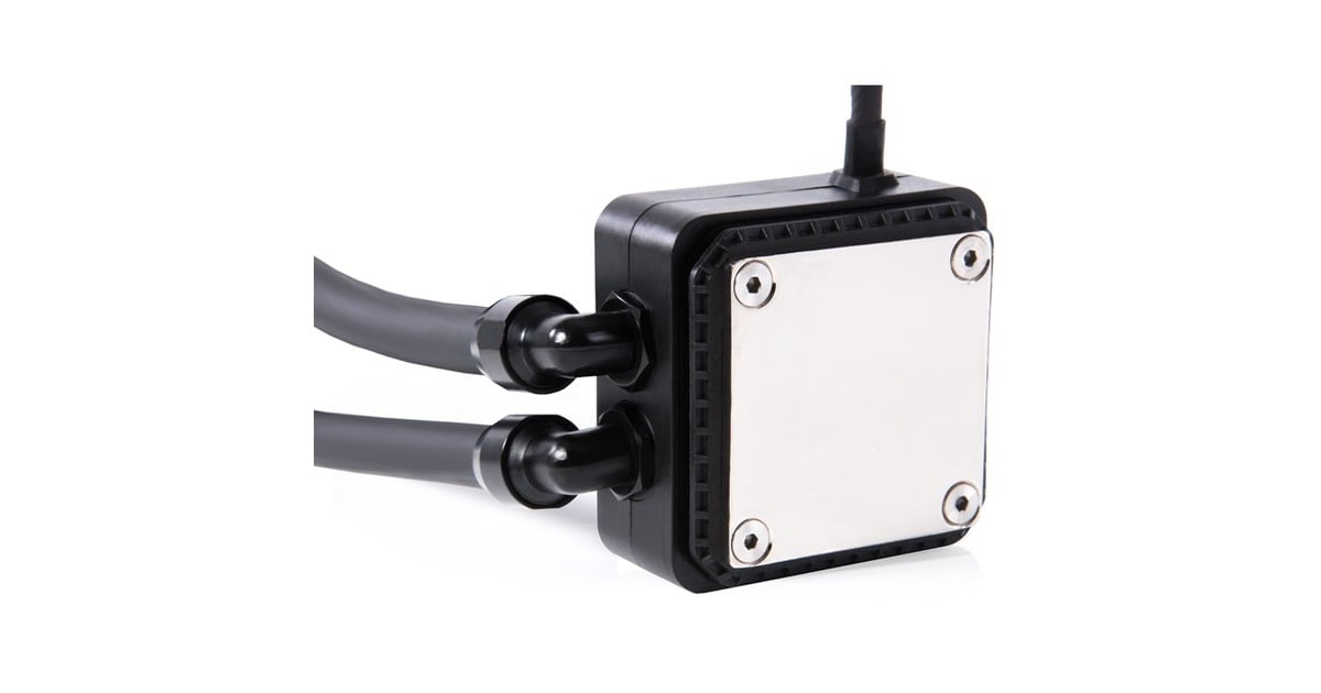 Alphacool Eisbaer LT92 CPU - Black waterkoeling Zwart, Geen fan