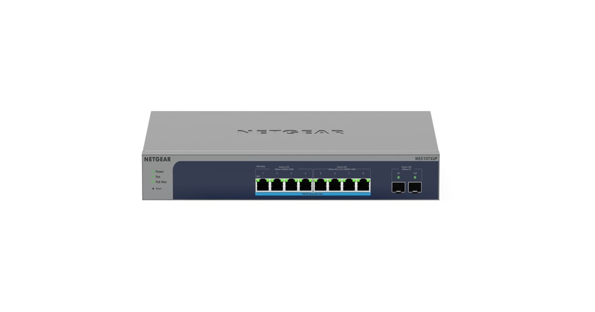 NETGEAR MS510TXUP switch Grijs
