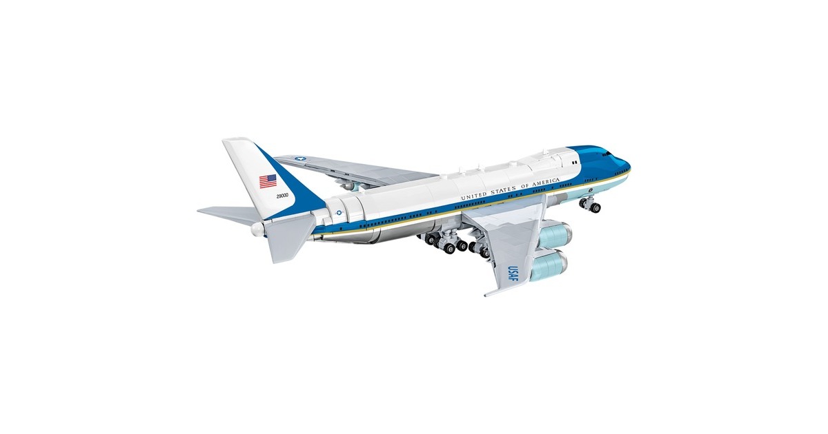 COBI Boeing 747 Air Force One Constructiespeelgoed Schaal 1:144