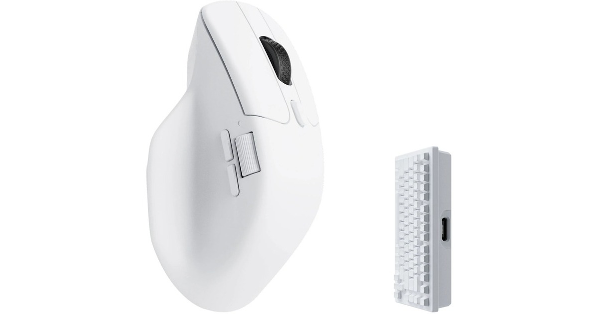 Keychron M6-A5 Wireless Mouse 4K-Version Wit, 100 - 26000 DPI, USB-C ...