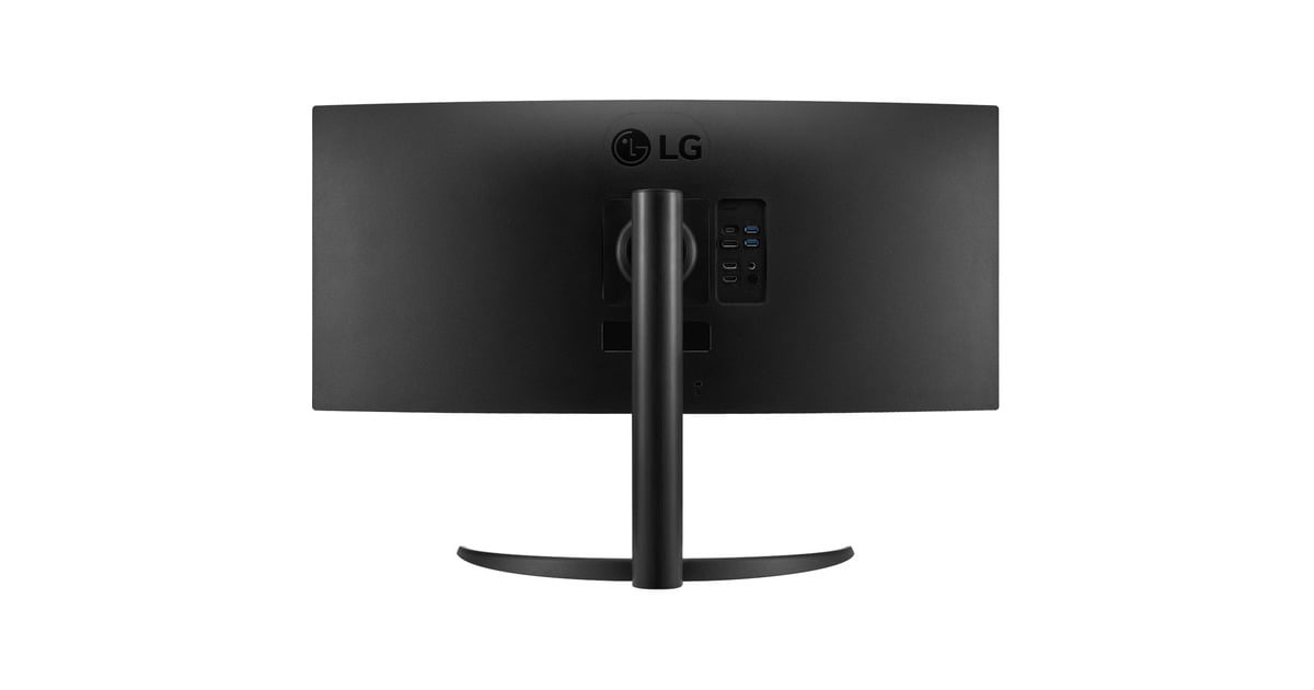 LG 34WR55QK-B 34" Curved UltraWide monitor Zwart, HDMI, DisplayPort, USB-C