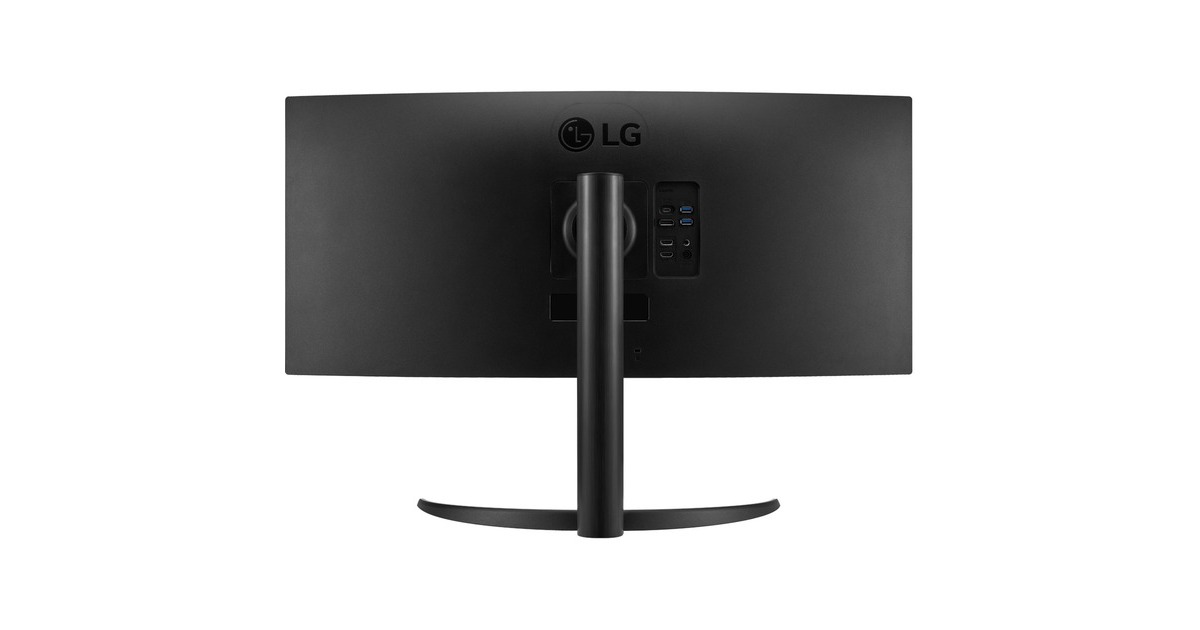 LG UltraWide 34WR55QK-B 34" curved monitor Zwart, 2x HDMI, DisplayPort ...