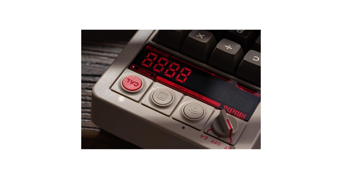 8BitDo Commodore 64 Bundel, gaming toetsenbord Beige/zwart, Britse lay ...