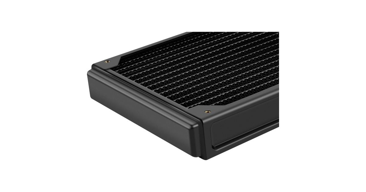 Corsair Hydro X Series XR5 420 NEO 420mm radiator Zwart