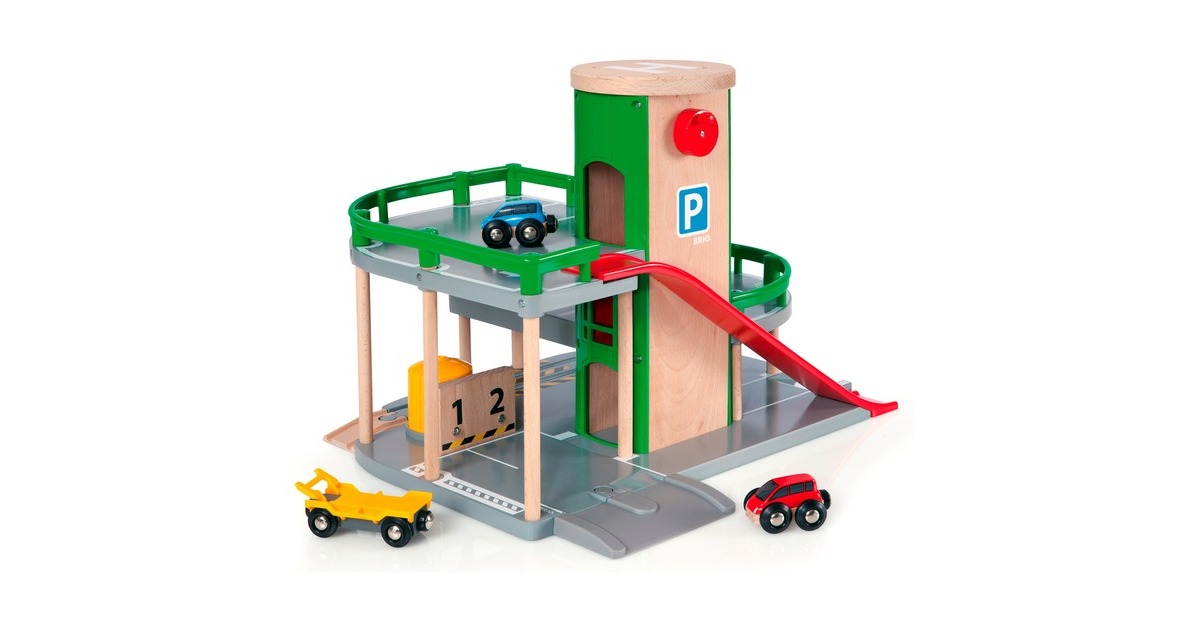 BRIO World World - Parkeergarage Speelset