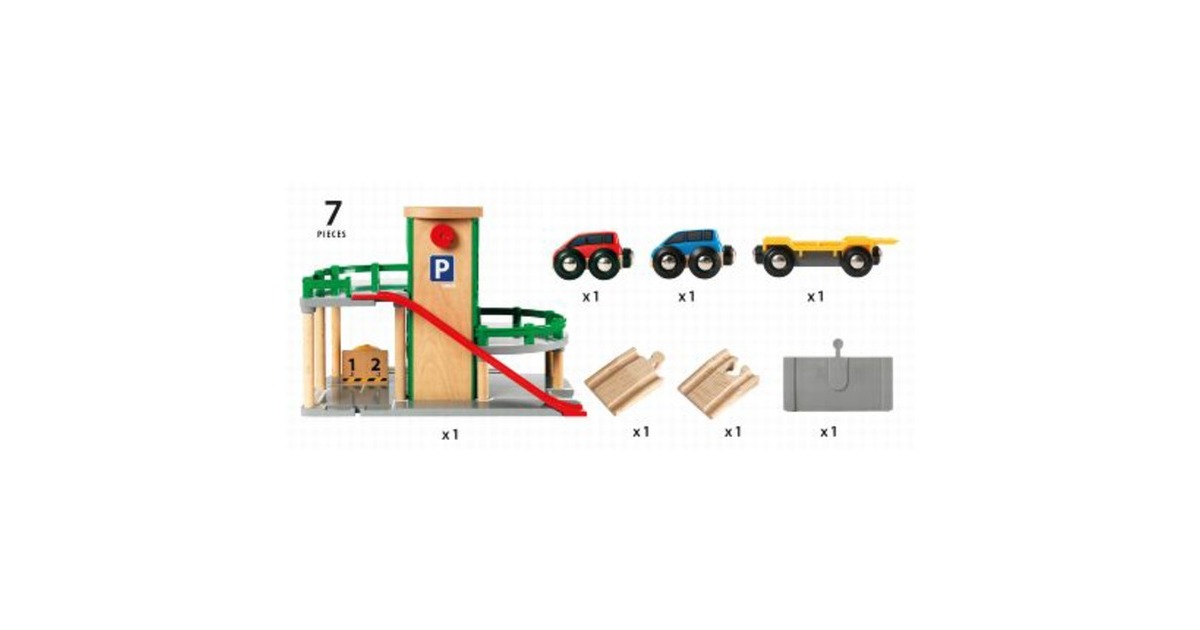 BRIO World World - Parkeergarage Speelset