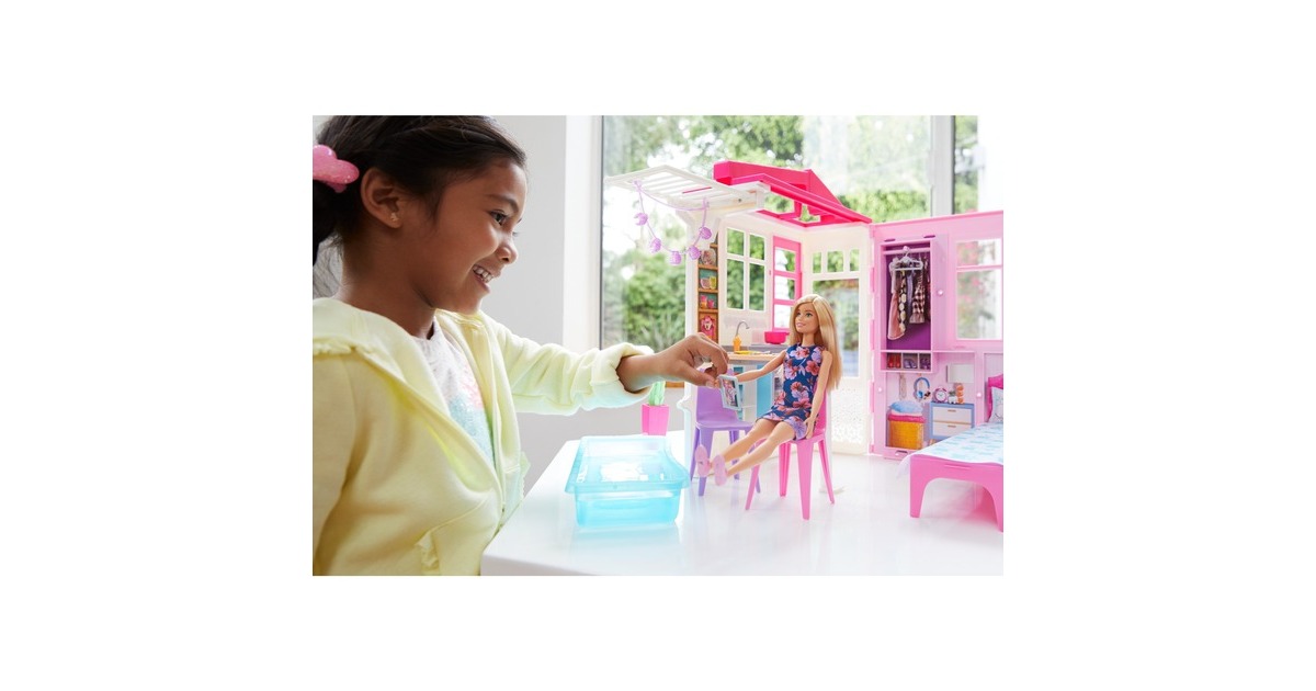 Barbie Huis met pop