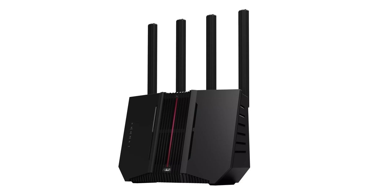 ASUS RT-BE92U Wi-Fi 7 Tri-band mesh router Zwart