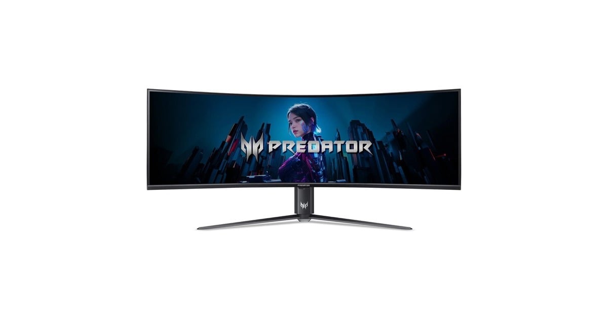 Acer Predator Z57bmiiphuzx 57" 8K UHD Curved UltraWide gaming monitor ...