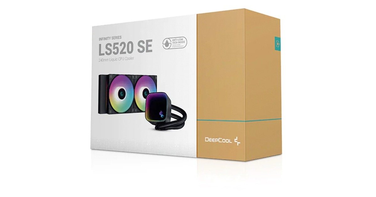 Deepcool LS520 SE 240 mm waterkoeling Zwart