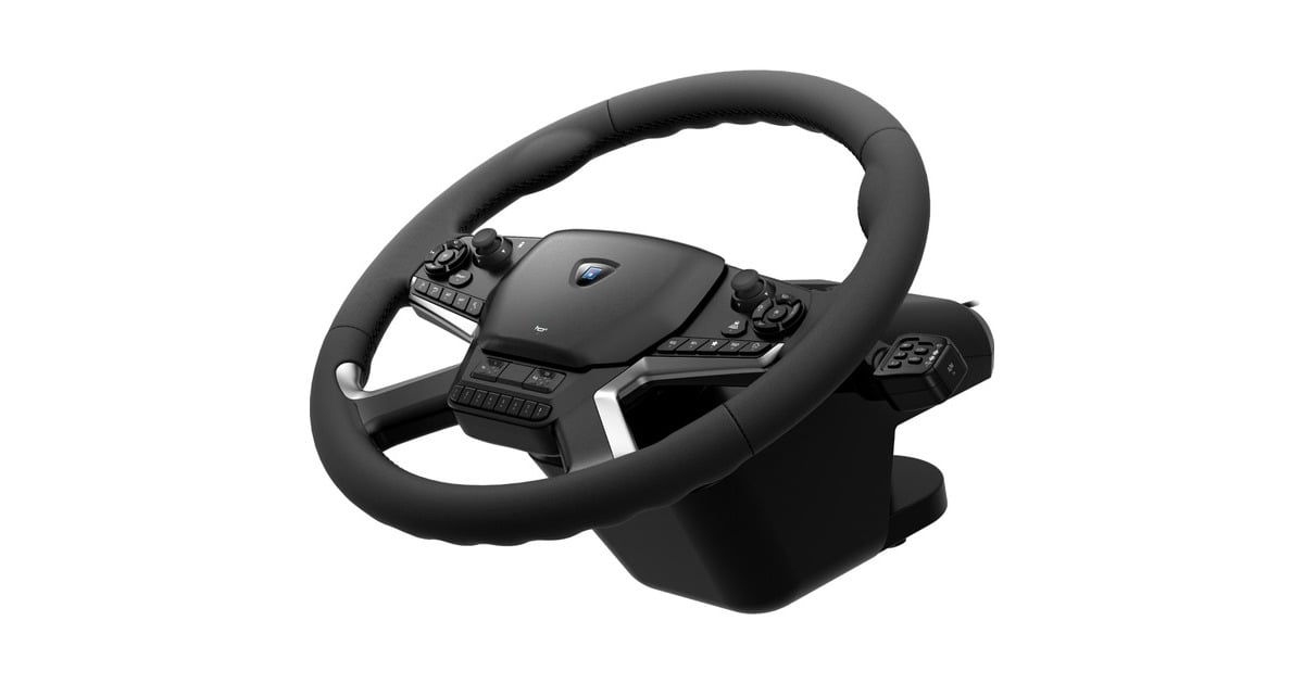 HORI Force Feedback Truck Control System simulatorset Zwart/zilver