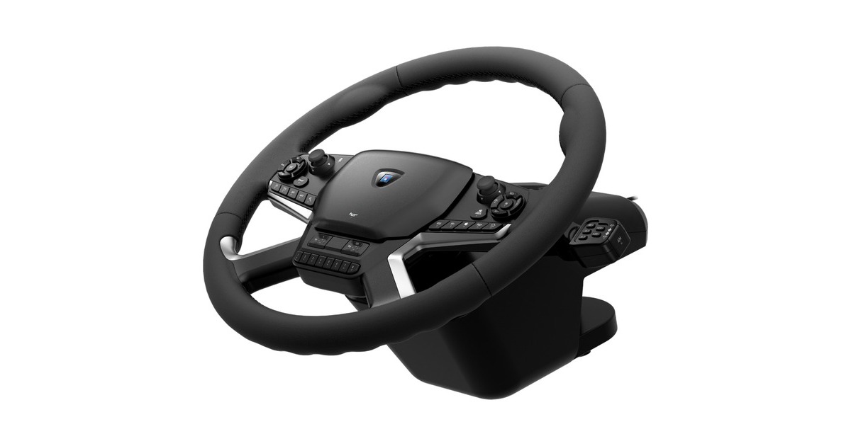 HORI Force Feedback Truck Control System simulatorset Zwart/zilver