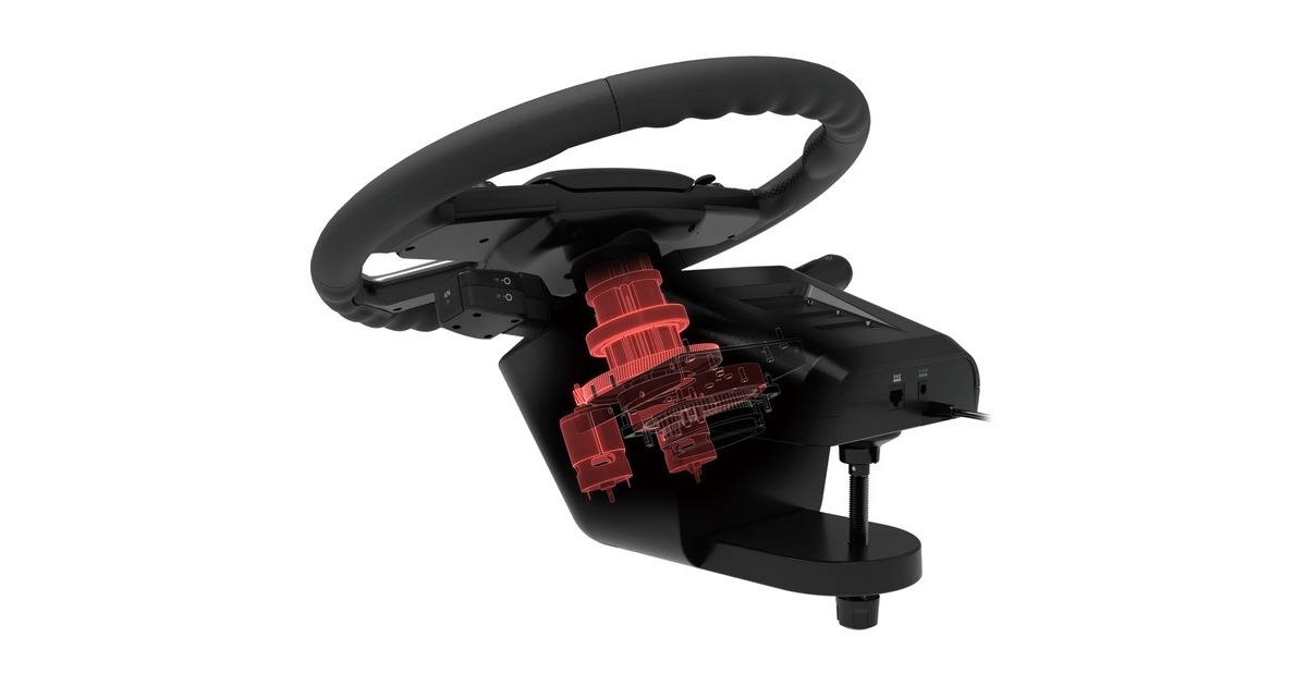 HORI Force Feedback Truck Control System simulatorset Zwart/zilver