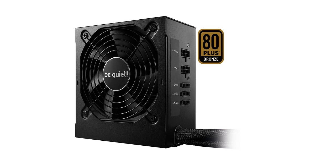 be quiet! System Power 9 CM 700W voeding Zwart, 4x PCIe, Kabel-Management