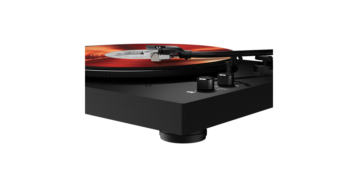 MIXX Analog 5 Vinyl Record platenspeler Zwart, 33/45 RPM