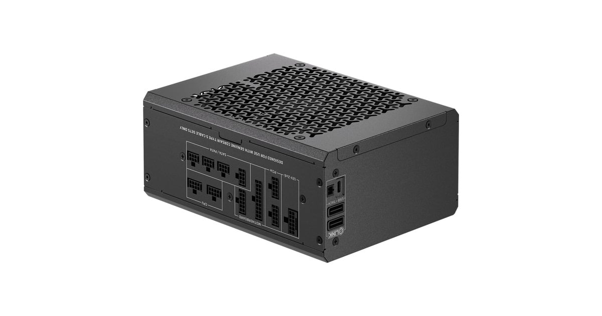 Corsair HX1200i SHIFT modulaire 1200 watt voeding Zwart, 1x 12V-2x6, 2x ...