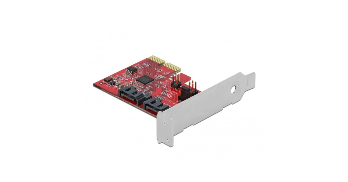 DeLOCK 2 port SATA PCI Express Card with RAID 1 raid-kaart