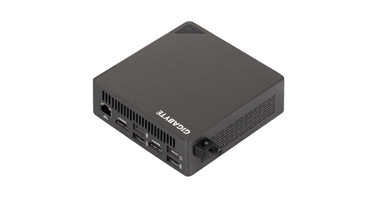 GIGABYTE BRIX GB-BRU5-225H barebone Zwart | Core Ultra 5 225H | Arc 130T