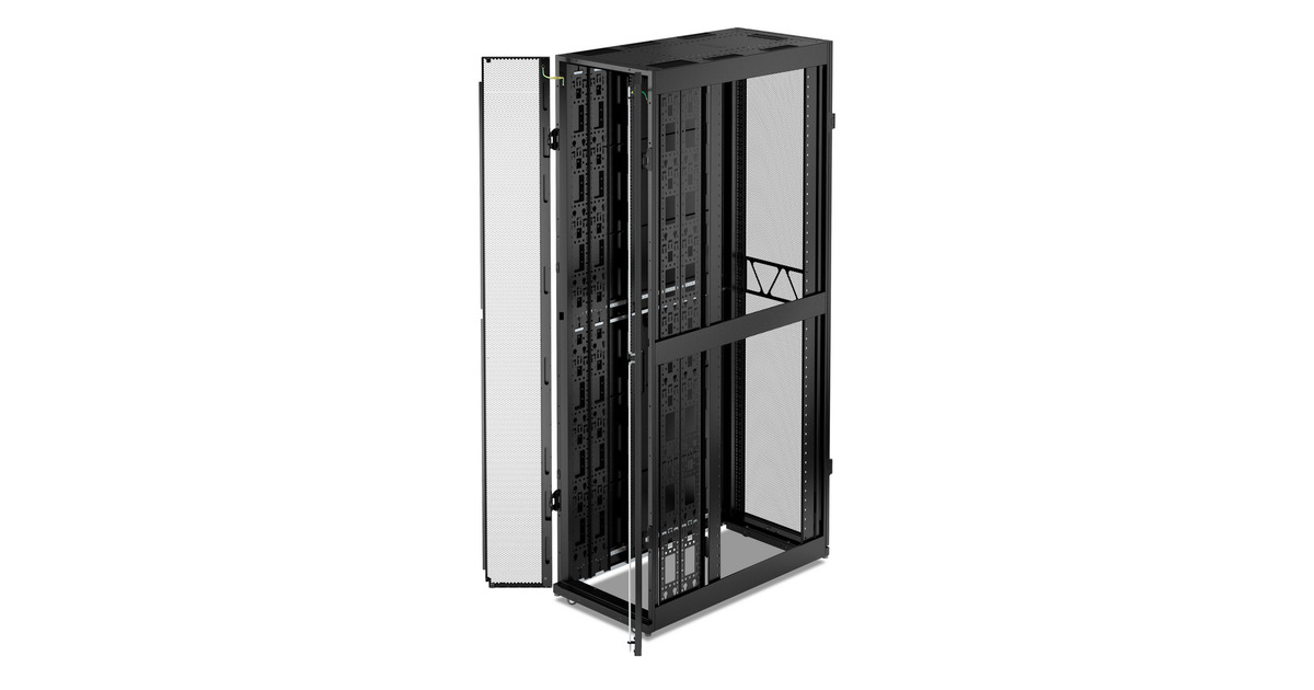 APC NetShelter SX AR3308B2, Gen 2, 52U server rack Zwart/groen, 2436H x ...