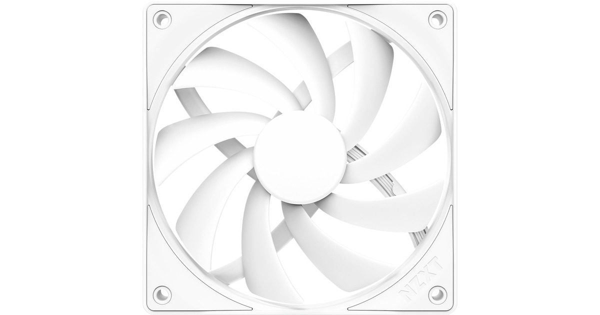 NZXT F120Q case fan Wit, 120 x 120 x 25 mm, PWM