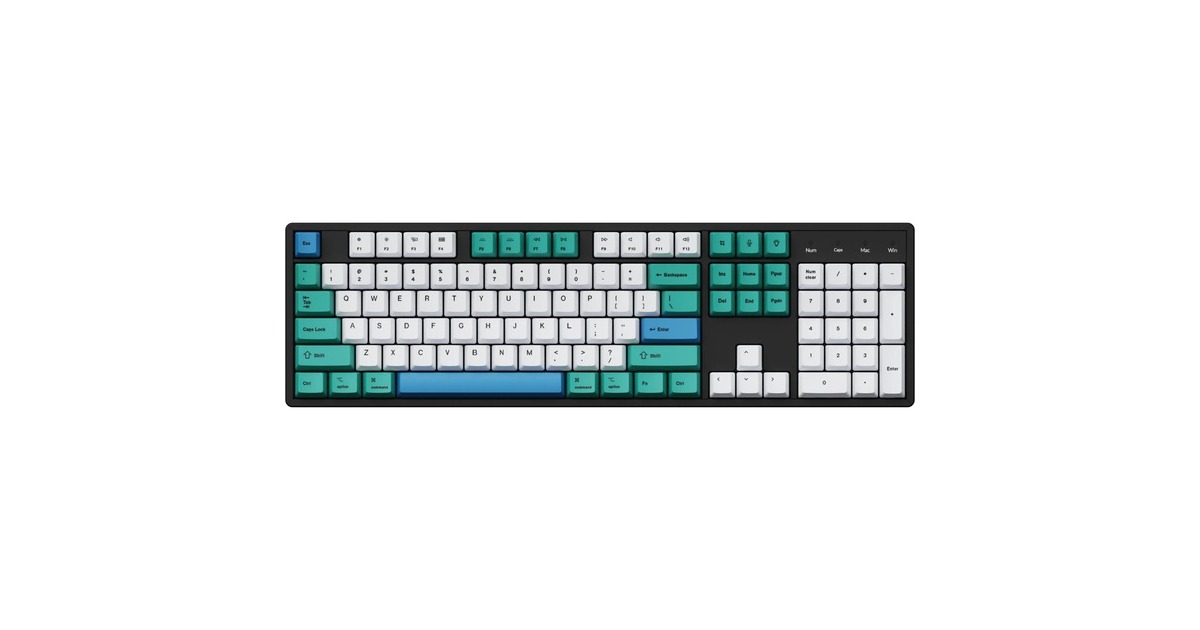 Keychron OEM Dye-Sub PBT Full Keycap-Set - Iceberg keycaps Wit ...