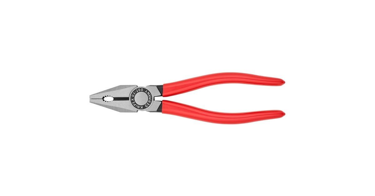 Knipex Kombitang 03 01 200 combinatietang Rood