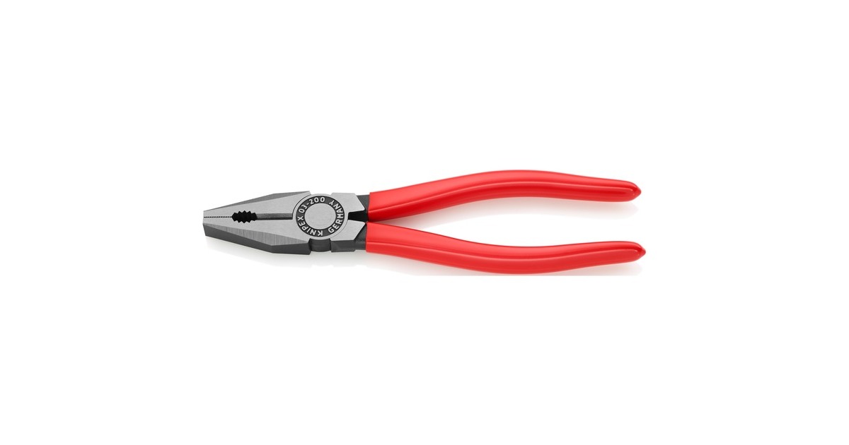 Knipex Kombitang 03 01 200 combinatietang Rood