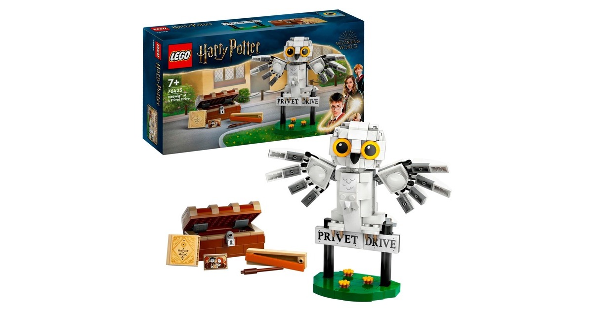 LEGO Harry Potter - Hedwig bij Ligusterlaan 4 Constructiespeelgoed 76425