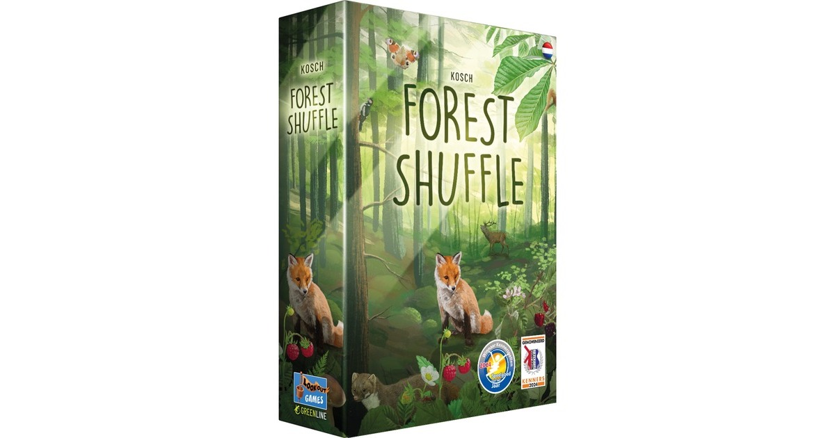 Asmodee Forest Shuffle Kaartspel Nederlands, 2 - 5 spelers, 60 minuten, Vanaf 10 jaar