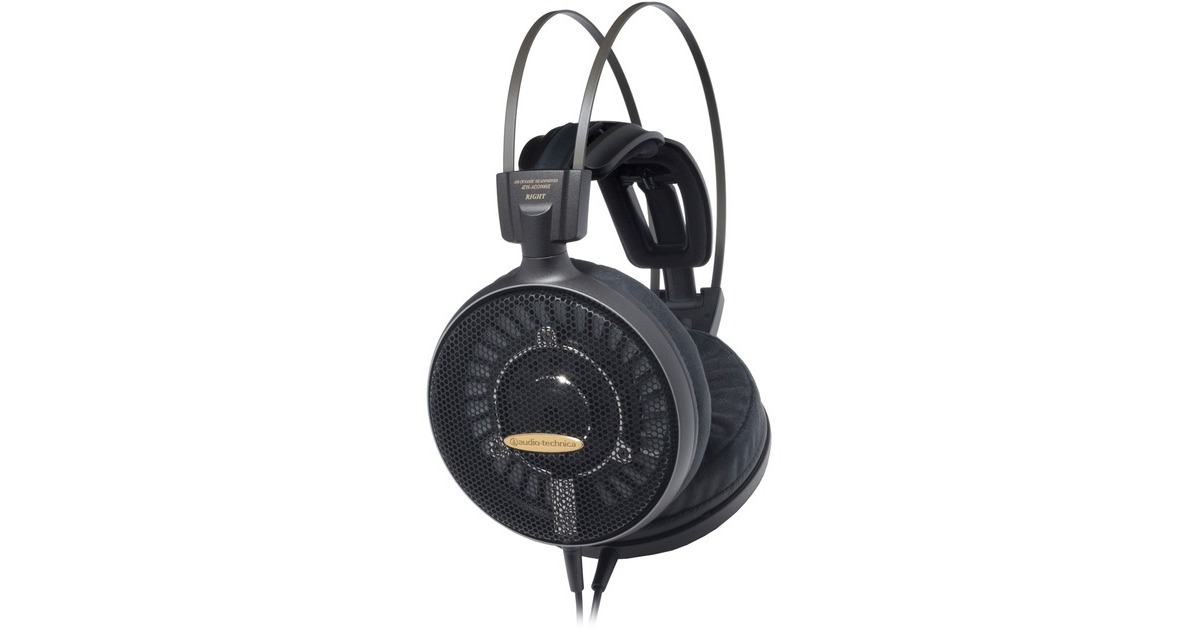 Audio Technicha ATH-AD2000X over-ear hoofdtelefoon Zwart