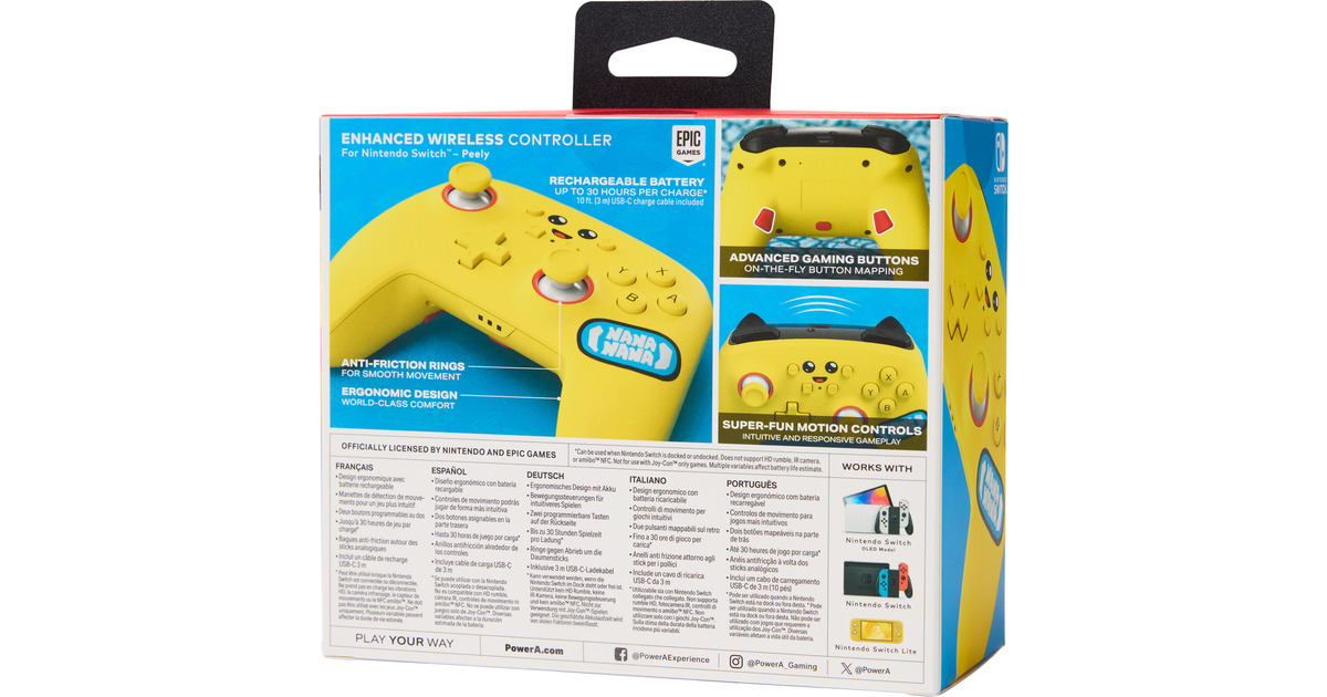 PowerA Enhanced Wireless Controller for Nintendo Switch - Fortnite ...