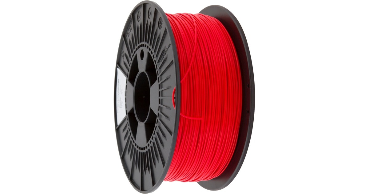 PrimaCreator PrimaValue PLA Red 3d-filament Rood, 1 kg, 1,75 mm, op rol
