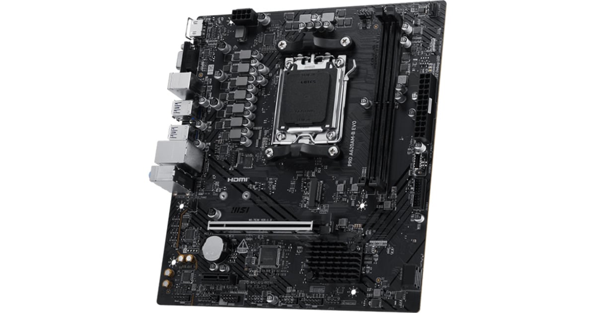MSI MSI PRO A620AM-B EVO socket AM5 moederbord