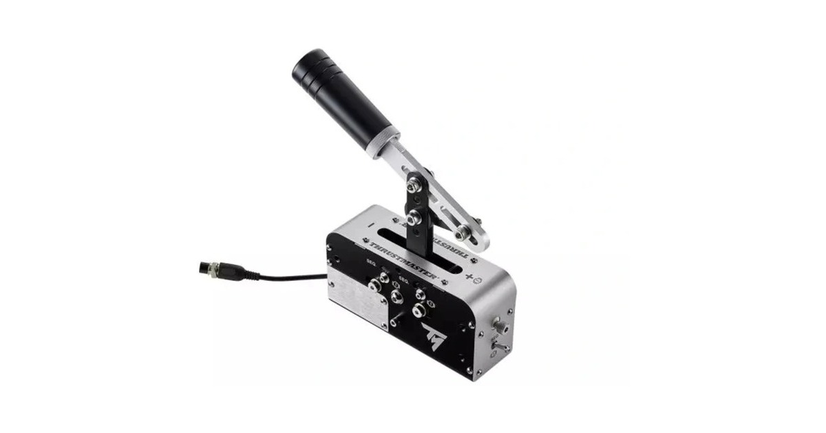 Thrustmaster TSS Handbrake gaming handrem Zilver/zwart, Xbox One, PS4 en PC