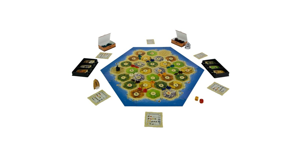999 Games Catan: Uitbreiding 5/6 spelers Bordspel Nederlands, 5 - 6 ...