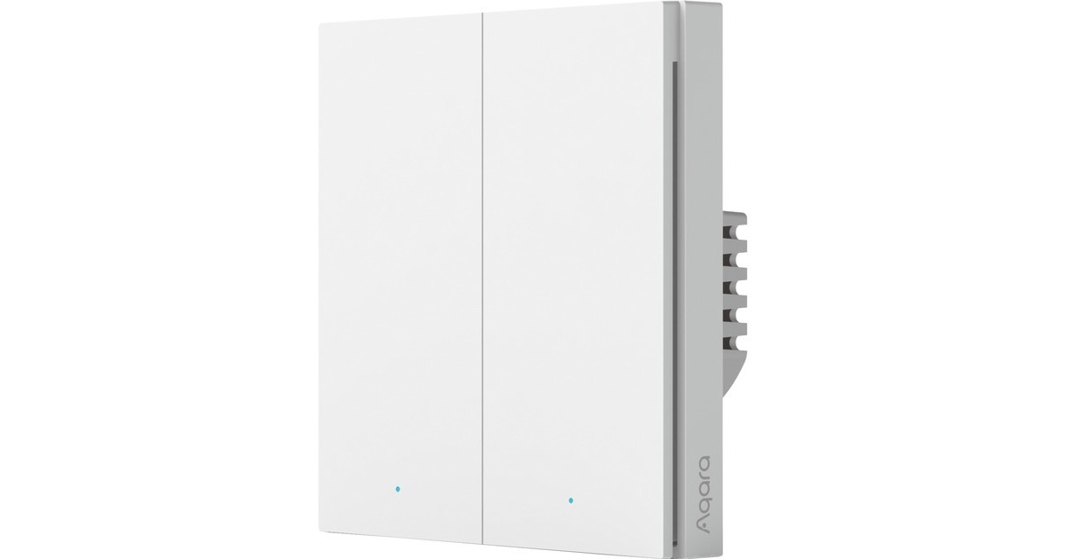 Aqara Smart Wall Switch - Double rocker (Without Neutral) knop Wit