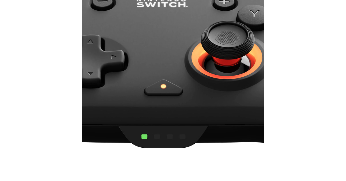 pdp Nintendo Switch Black Afterglow Wave Wireless Controller With ...