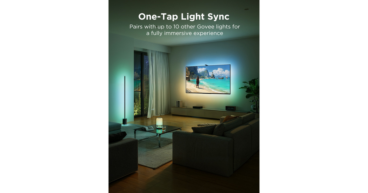 Govee TV Backlight 3 Pro (voor 55-65 inch TVs) ledverlichting Bluetooth ...