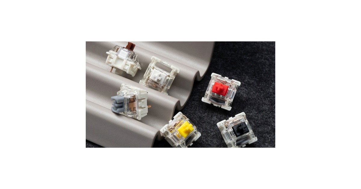 Keychron Gateron G Pro 3.0 Switch - Silver keyboard switches Zilver ...