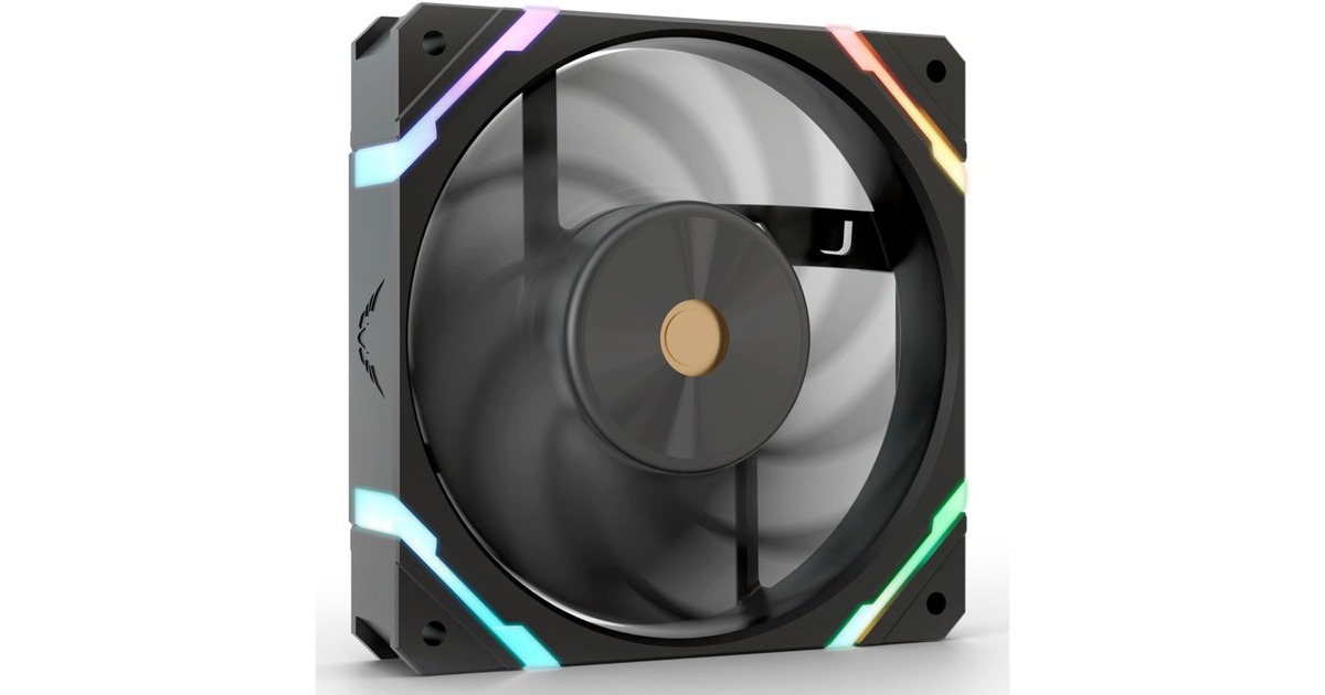 Valkyrie X12F ARGB 120 case fan Zwart, 120 x 120 x 25 mm, PWM