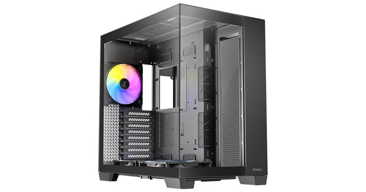 Antec C8 ARGB midi tower behuizing Zwart | 2x USB-A | 1x USB-C ...