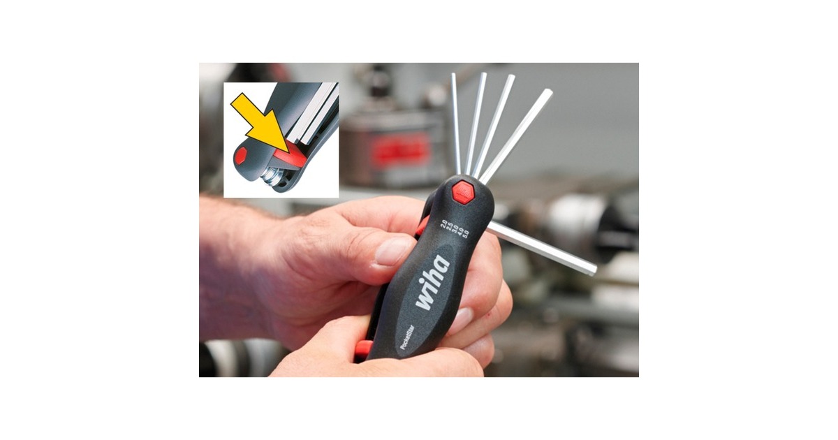 Wiha Multitool PocketStar Zwart, 7-delig, SB-versie met euroslot ophanger