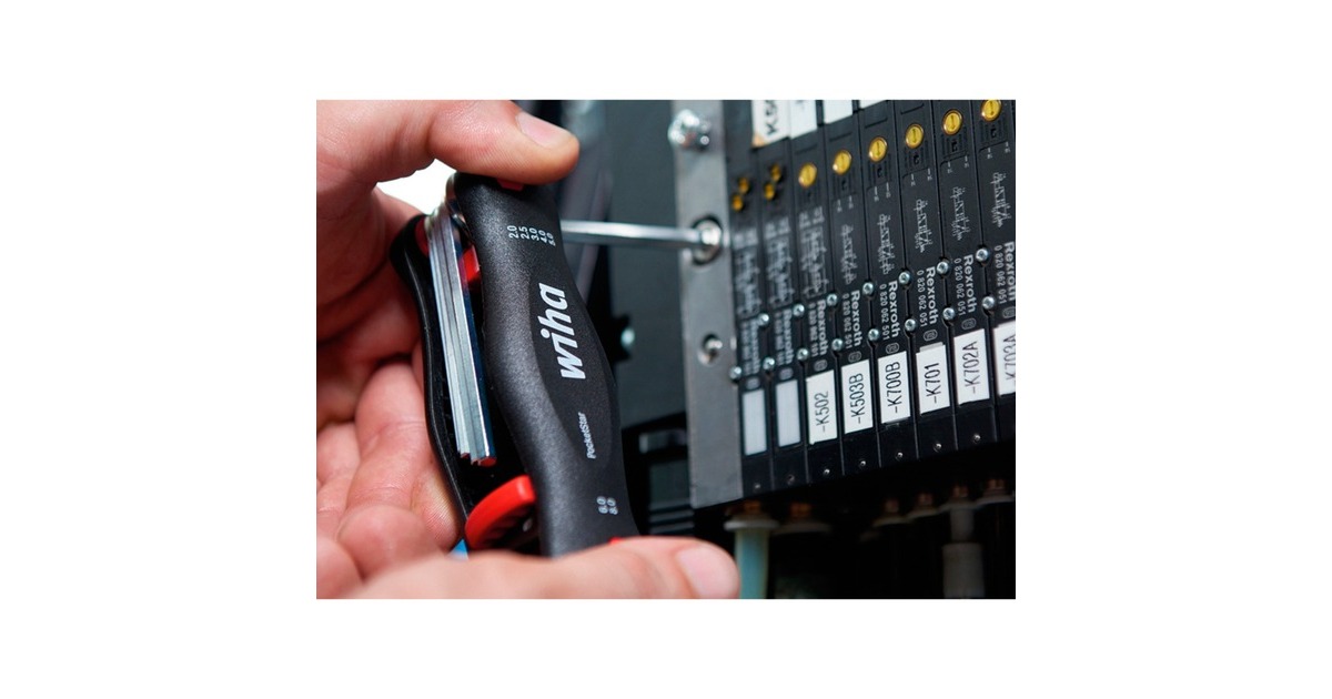 Wiha Multitool PocketStar Zwart, 7-delig, SB-versie met euroslot ophanger