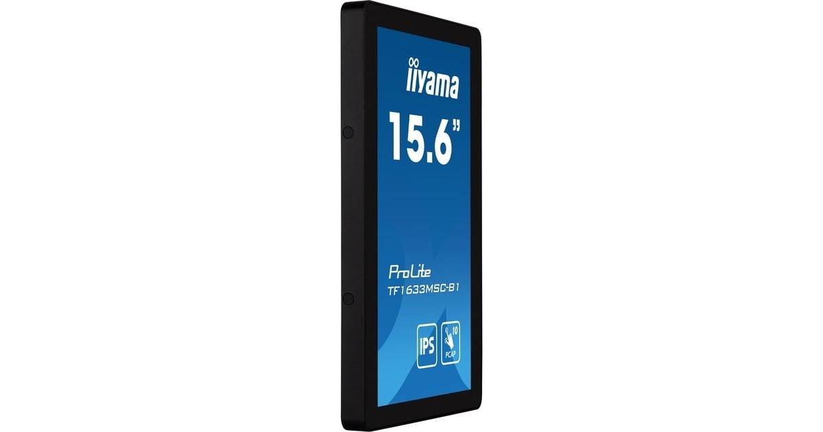 iiyama ProLite TF1633MSC-B1 15.6" touchscreen monitor Zwart, Touch ...