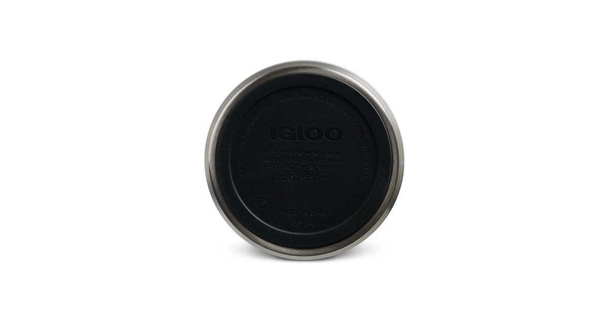 Igloo Flip ‘n’ Sip Tumbler 20 oz, 0,59 liter drinkfles Wit