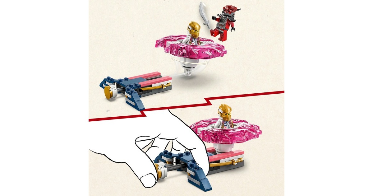 LEGO Ninjago - Sora's Spinjitzu drakenspinner Constructiespeelgoed 71824