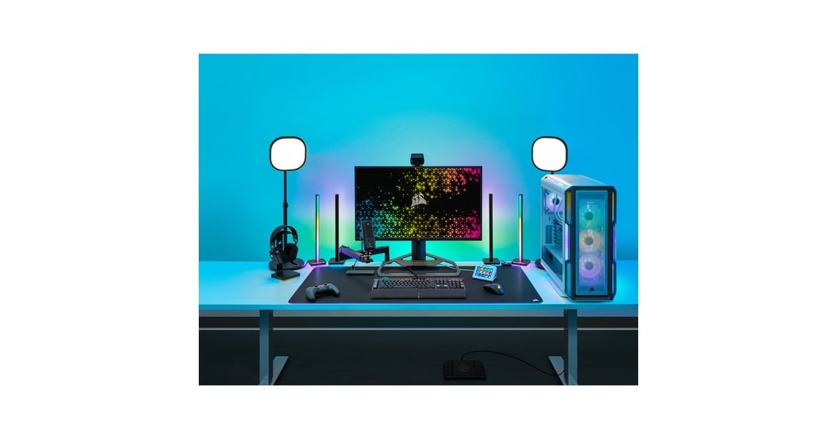 Corsair MM700 RGB Extended 3XL gaming muismat Zwart, RGB leds