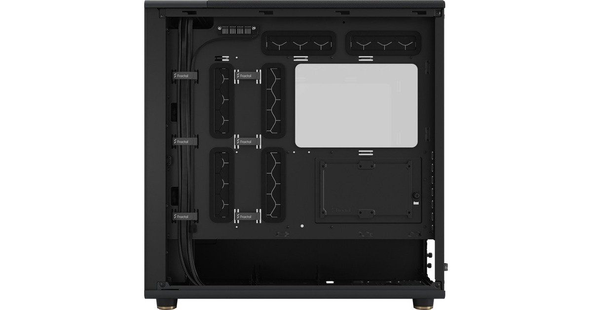 Fractal Design North XL midi tower behuizing Zwart | 2x USB-A | 1x USB ...