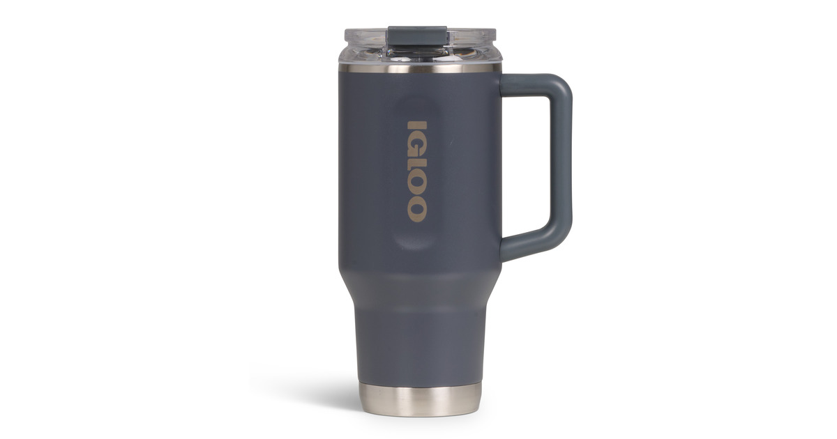 Igloo Flip ‘n’ Sip Travel Mug 32 oz, 0,95 liter drinkfles Carbon